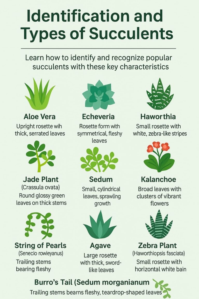25 Types of Succulents with Pictures and Names, Identification