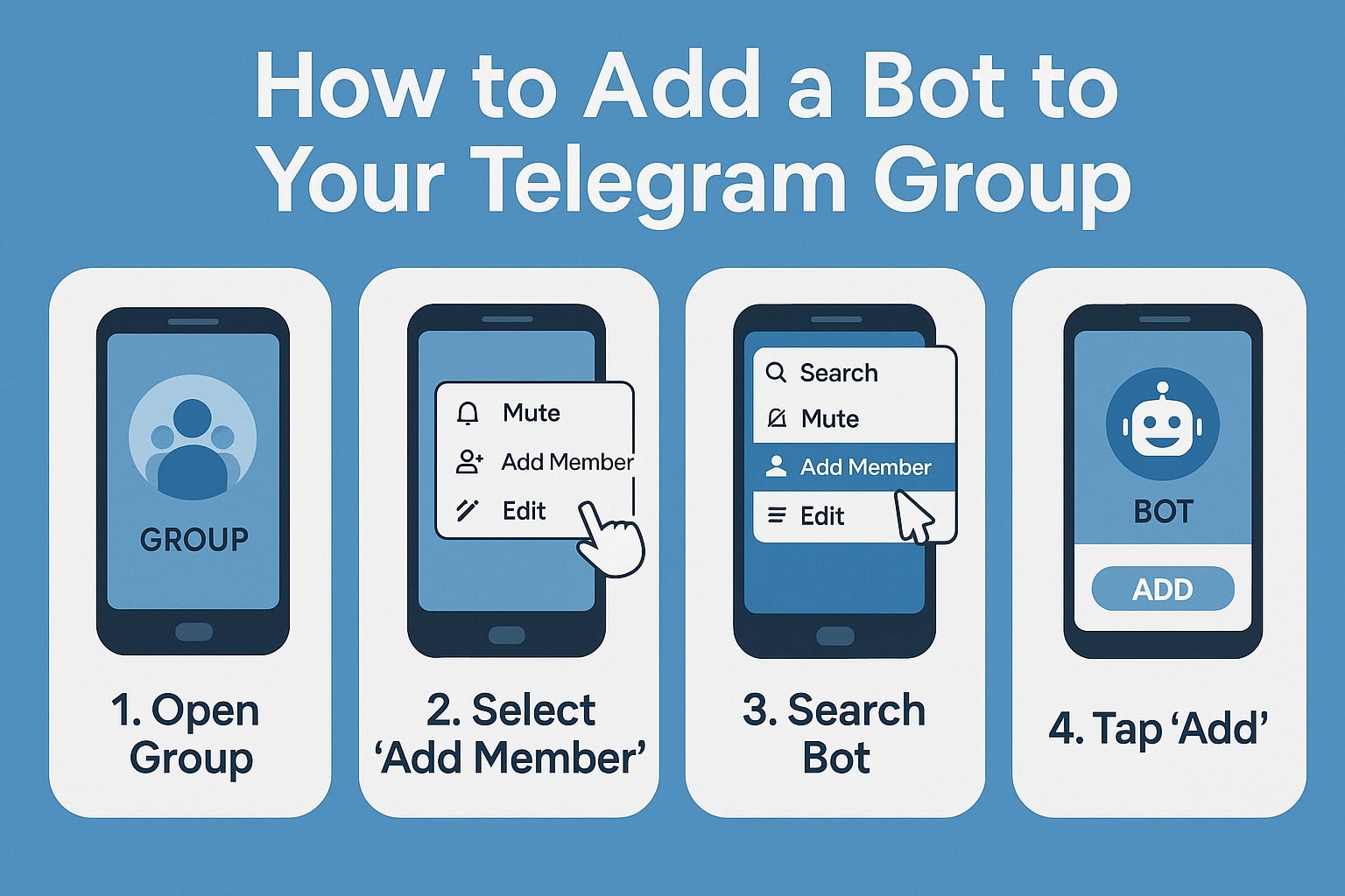 How to Add a Bot to Your Telegram Group