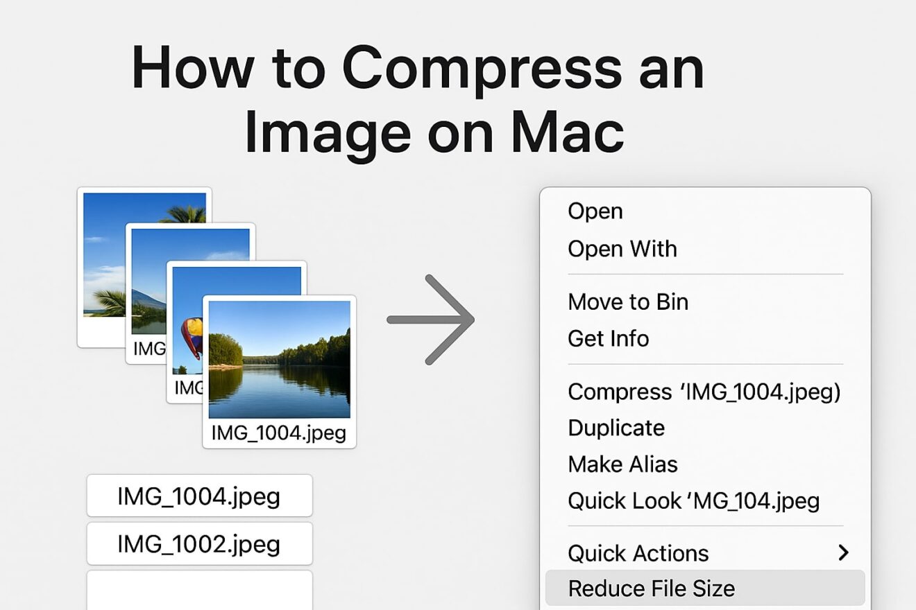 How to Compress an Image on Mac: 6 Effective Methods